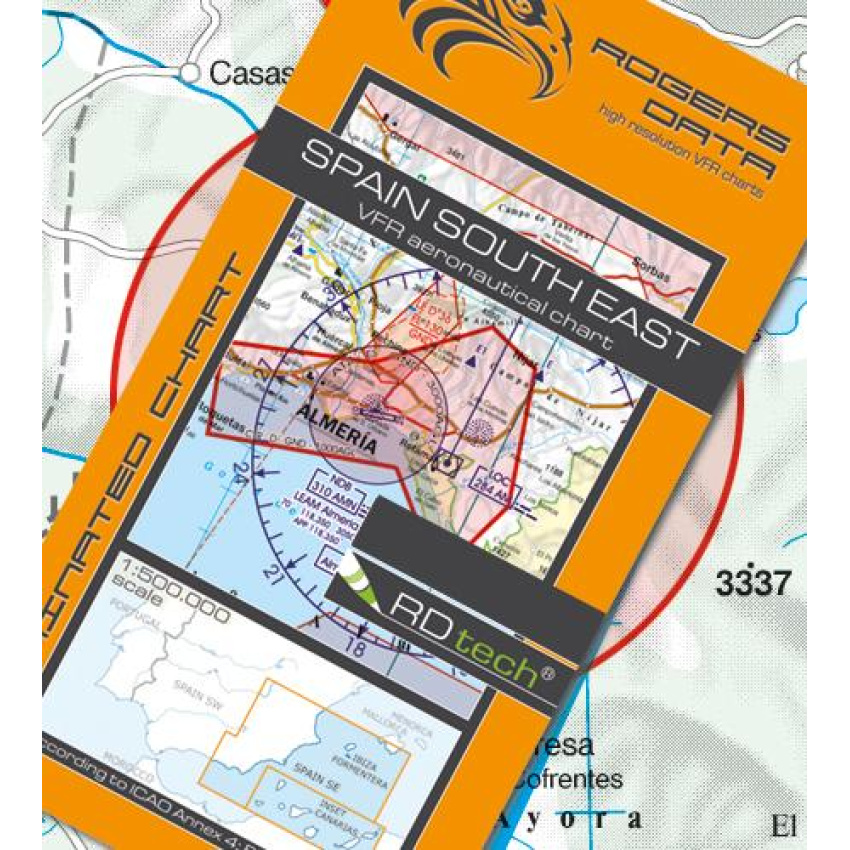 VFR aeronautical chart - 2022, 2024